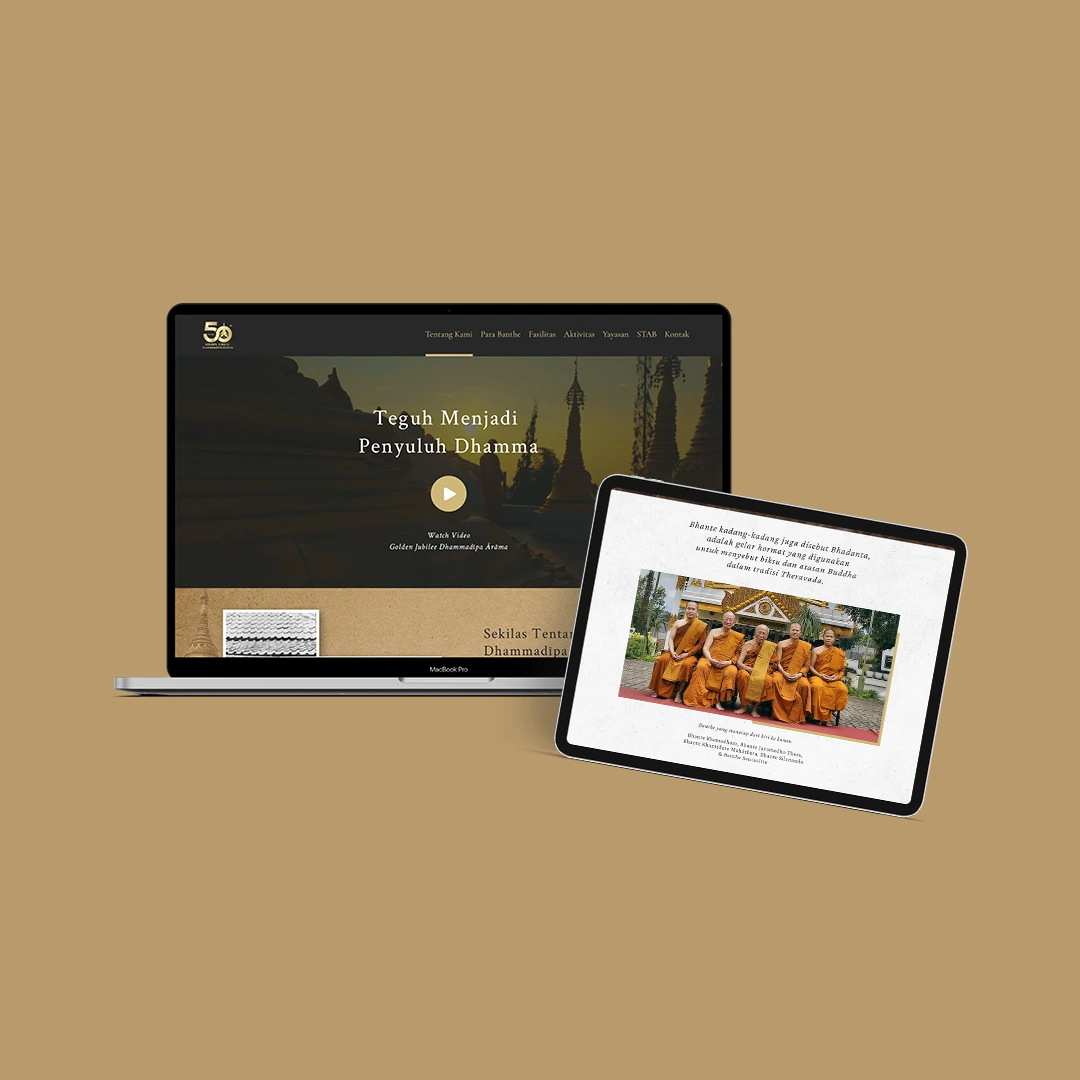 Padepokan Dhammadipa Arama - Website | IGB Media