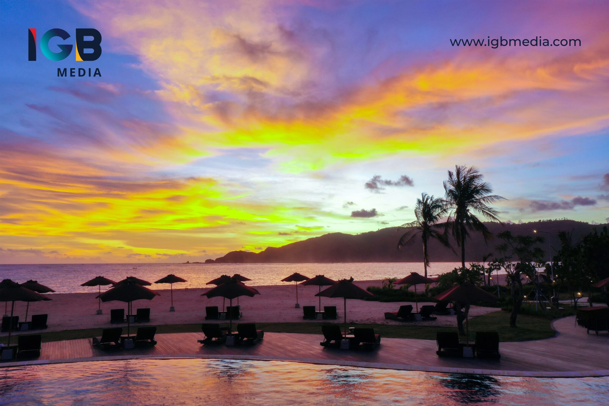 Pullman Lombok Merujani Mandalika - Aerial Drone Photos | IGB Media