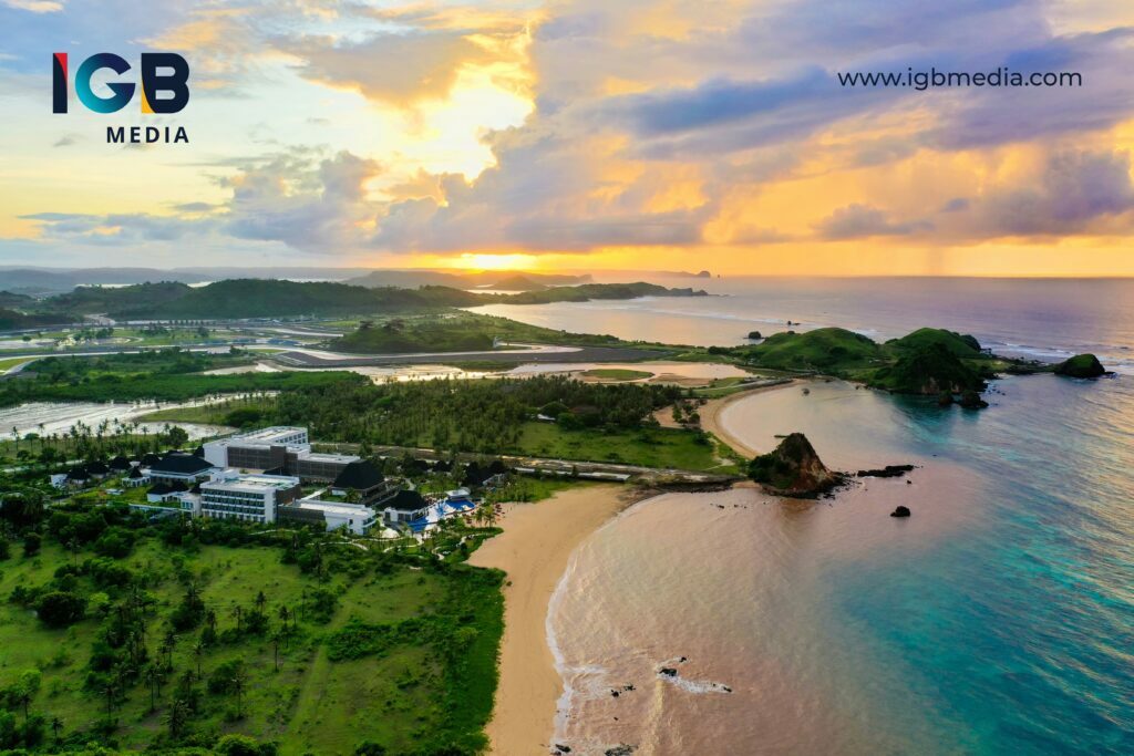 Pullman Lombok Merujani Mandalika - Aerial Drone Photos | IGB Media