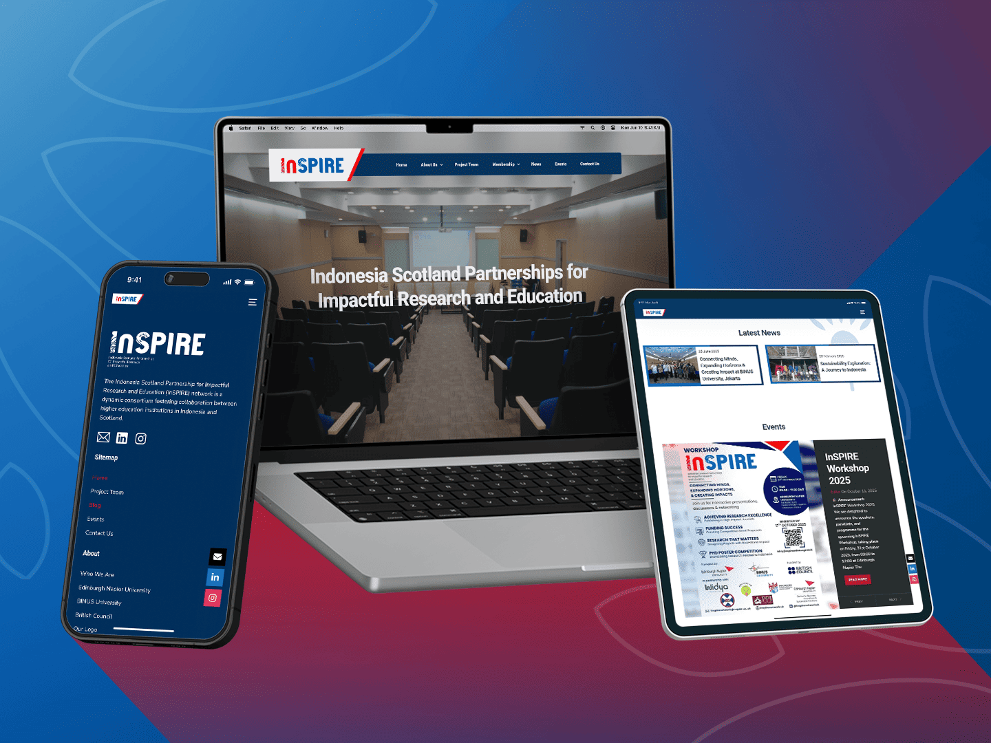 Inspire - Website Design | IGB Media